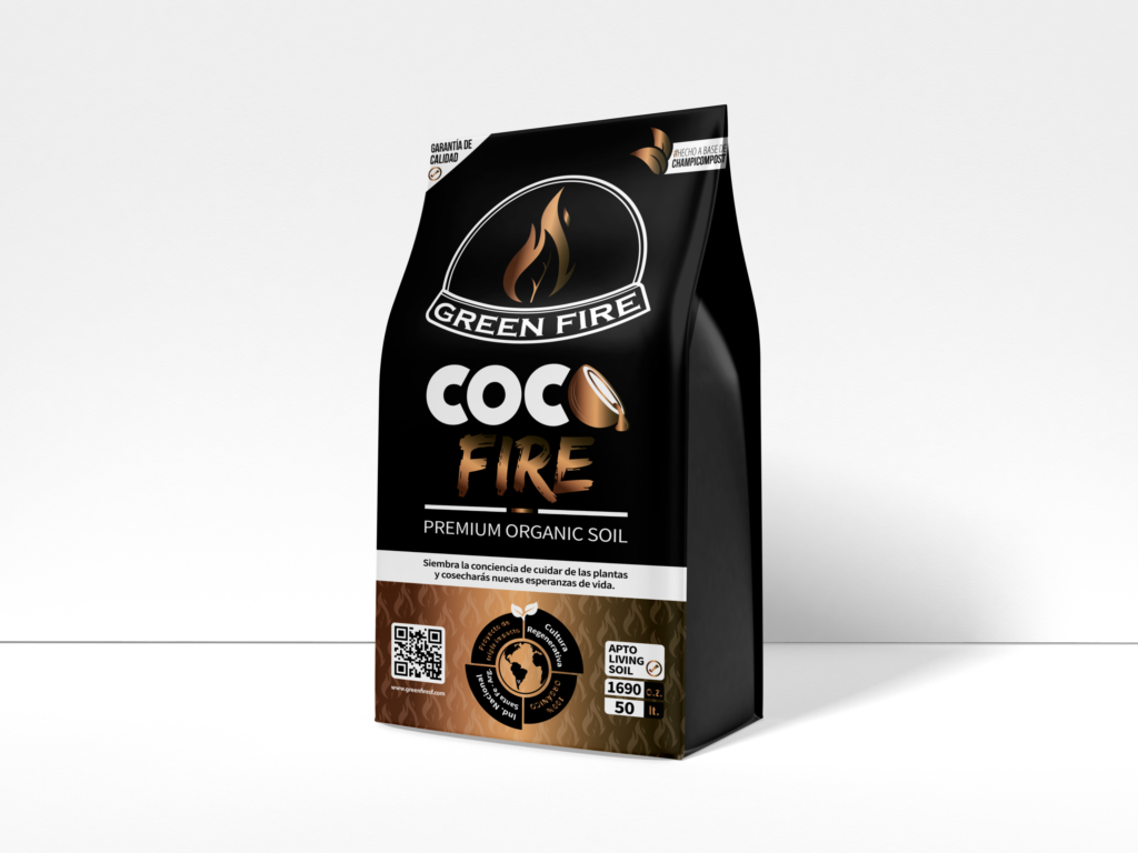 Sustrato cocofire 50L - Greenfire - Cogollos Hermanos